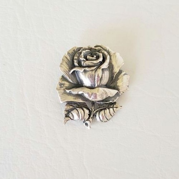 Guglielmo Cini | Jewelry | Vintage 4s Cini Rose Brooch Pin | Poshmark